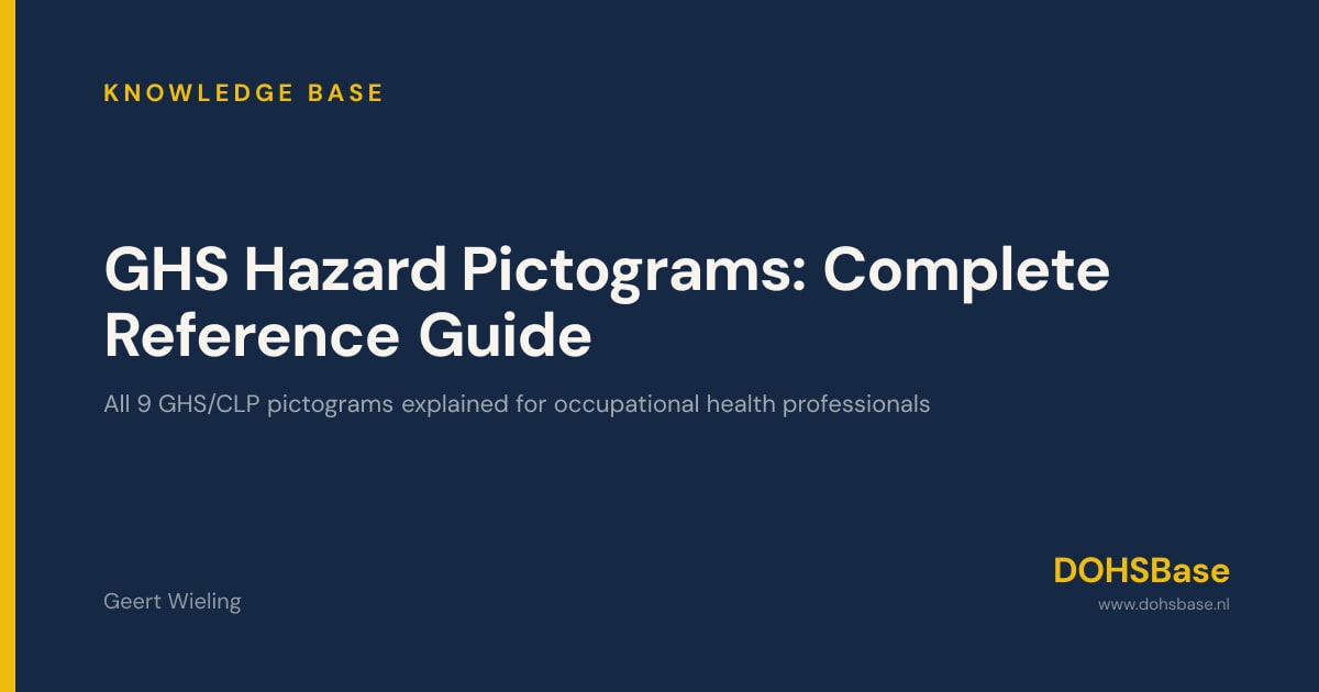 GHS Hazard Pictograms: Complete Reference Guide | DOHSBase